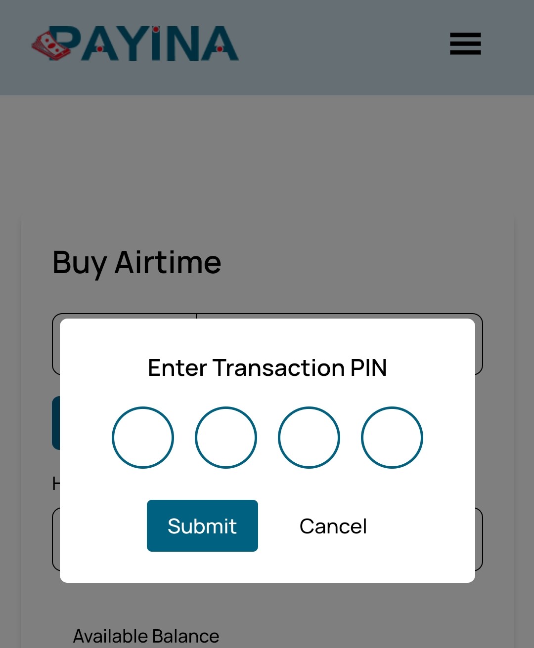 Payina | Manage money on the go